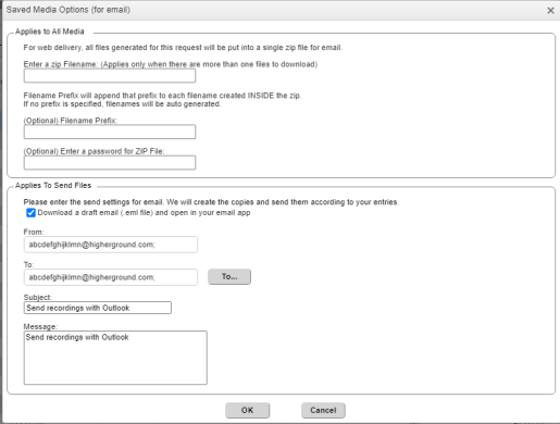 Emailing Interactions